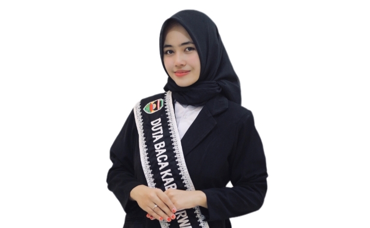 Ananda Bunga Mutiara, Duta Baca Jawa Barat 2022 Asal Purwakarta - Tim ...